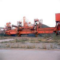 China Gantry Bucket Wheel Stacker Reclaimer 200-3000t/h Stacking Capacity Rail Span 20-60m for sale