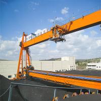 China Gantry Bucket Wheel Stacker Reclaimer 200-3000t/h Stacking Capacity Rail Span 20-60m for sale