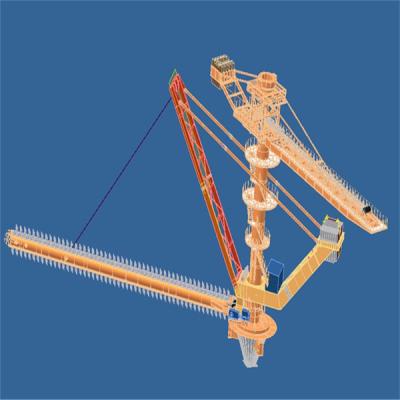 China Stacker And Reclaimer System For Coal Stockyard 2200 t/h for sale