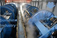 China Rotary Rail Car Dumper Wagon Tippler System 160 Ton Tipping Capacity for Bulk Material Unloading for sale
