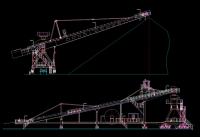 China Stockyard Side Cantilever Stacker 100-5000 tph for Limestone Sandstone Blending for sale
