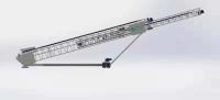 China Mobile Radial Telescopic Stacker 800mm Belt Width 400t/h Capacity for Bulk Materials Conveying for sale