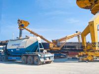 China PPG Continuous Screw Ship Unloader For Unloading Cement for sale