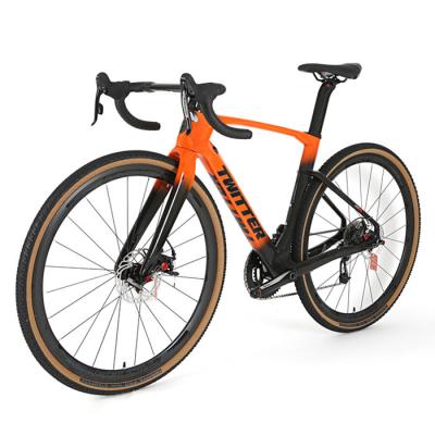 Cina Bici della strada del carbonio di ENV 40C 51cm, professionista nascosto pieno del cavo delle bici del corridore della ghiaia in vendita
