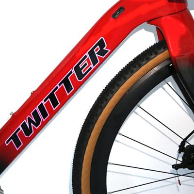 Cina Bici della strada del carbonio di ENV 40C 51cm, professionista nascosto pieno del cavo delle bici del corridore della ghiaia in vendita
