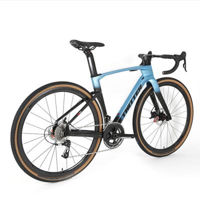 Cina Bici della ghiaia della fibra del carbonio di ENV 700C, servizio aereo dell'OEM della bici della strada di Twitter in vendita