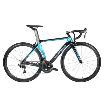 Cina Pro fibra del carbonio di TWITTER T10 che corre bici, colore olografico della bici della strada di 50cm in vendita