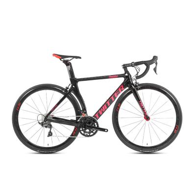 Cina Bici piena della fibra del carbonio di SHIMANO SORA R3000, bici 8.6KG della strada di tuono di Twitter in vendita