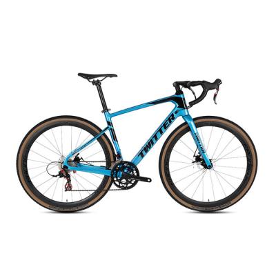 Cina freno a disco idraulico di velocità della bici 24 della ghiaia della fibra del carbonio della struttura di 48cm in vendita