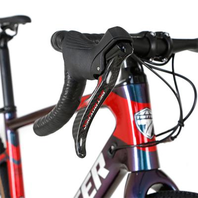 Cina Bici unisex della ghiaia della fibra del carbonio, bici 8.5KG della ghiaia di RETROSPEC olografica in vendita