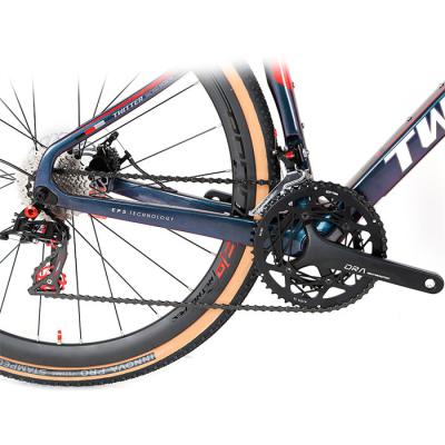 Cina Bici unisex della ghiaia della fibra del carbonio, bici 8.5KG della ghiaia di RETROSPEC olografica in vendita