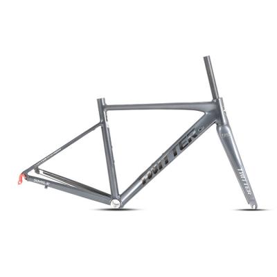China Quadro da bicicleta da liga do isqueiro 700C, quadro de alumínio da bicicleta 7075 com Rim Brake à venda