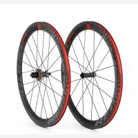 China 700C Carbon Wheelset 50mm Clincher Rim Brake Road Bike Wheels 1.66kg for sale