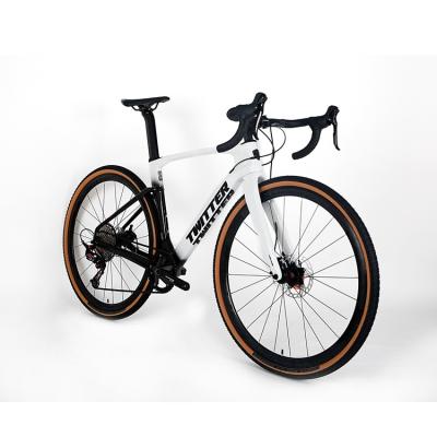 Cina bici della strada del carbonio della bici 12S della ghiaia della fibra del carbonio di 45cm 48cm 51cm 54cm in vendita