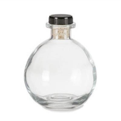 China 8.5oz Cork Ball Round Oil Bottle for sale