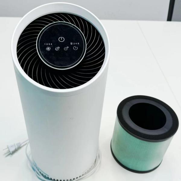 Quality Cold Plasma HEPA Air Purifier with Activated Carbon Filter Touch Control Timer for sale