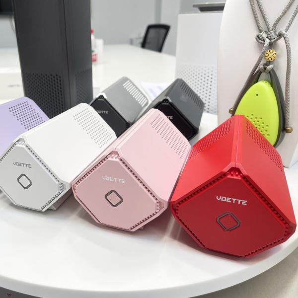 Quality ABS Plastic Portable Air Purifier with 88.34% Mold Removal 25 DB Noise Level and 4800mAh Battery for Travel and Cars for sale