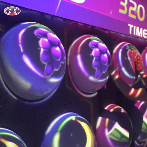 Quality Step Scoring Interactive Ball Games Projection Laser Source For Shopping Malls for sale