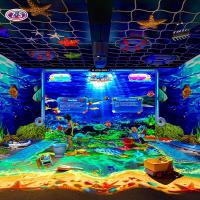 Quality 6in1 Interactive Projection System AR Joyful Beach Immersive Experience manufacturer
