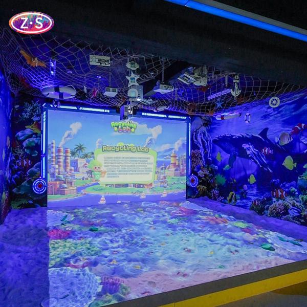 Quality Interactive Projection Games Ar Joyful Beach Indoor Multi-sensory Learning for sale