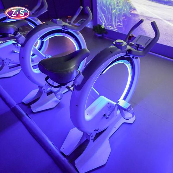 Quality Interactive Indoor Bike Simulator Real Time VR Exercise Games for sale