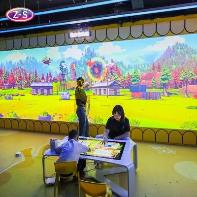 China Interactive Coloring Wall with Instant Scan-to-Play Under 1 Second for Engagement for sale