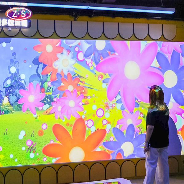 Quality 3D Magic Interactive Painting Wall AR Interactive Games 3800lm Laser Light for sale
