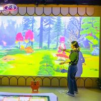 China Interactive Technology Immersive Digital Painting Visual Experience For Hotels for sale