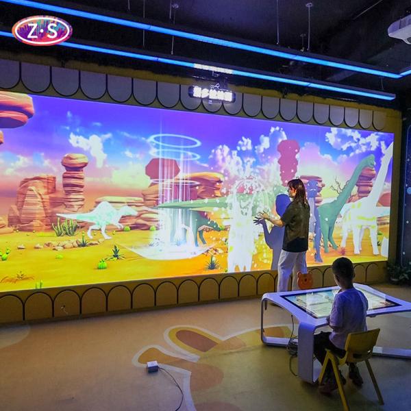 Quality Drawing AR Interactive Games 1024*768 Projector Games Multi Channel Auto Focus for sale