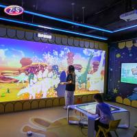 Quality Magic Painting Projection 3D Interactive Art Multi Channel Fusion For Exhibition for sale