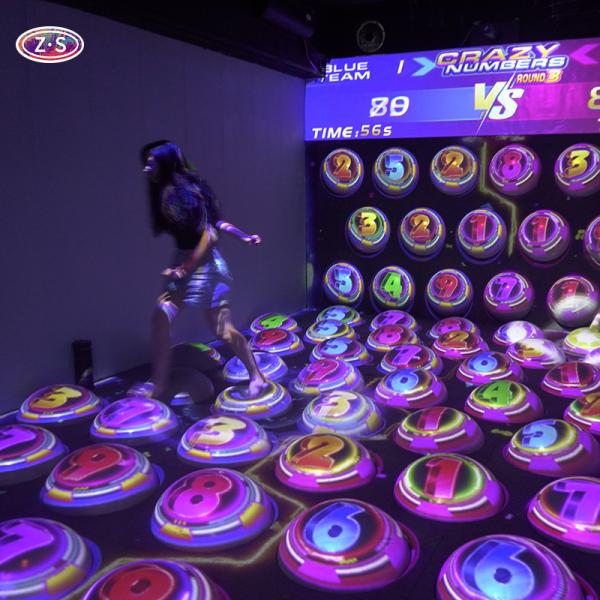 Quality Playground Interactive Ball Games 18pcs Ball Wall Interactive Games for sale