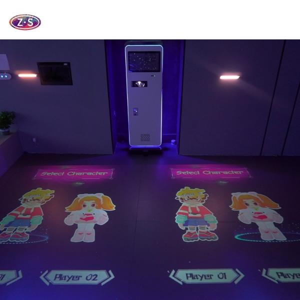 Quality All In One Interactive Floor Games Sport Education Station 3D Interactive for sale