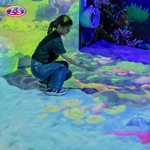 Quality Multi Game Projection AR Beach AR Beach 6 Interactive Projection Games for sale