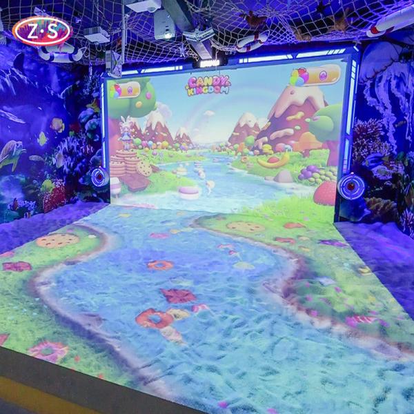 Quality Multi Game Projection AR Beach AR Beach 6 Interactive Projection Games for sale