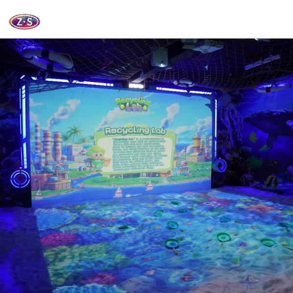 Quality 4000 Lumens Interactive Projection Games AR Beach Motion Activated Technology for sale