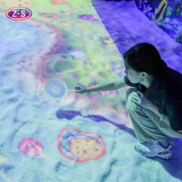 Quality Science And Technology Museums Joyful Beach Interactive Projection Games for sale