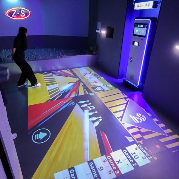 Quality Children Play Zones Interactive Projection Game Touch Screen Control System for sale