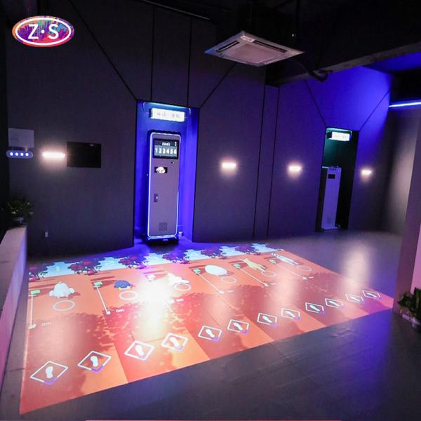 Quality Children Play Zones Interactive Projection Game Touch Screen Control System for sale