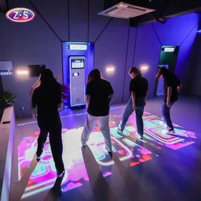 China Laser Light Source Interactive Floor Display Game Integrated Sports Projector for sale