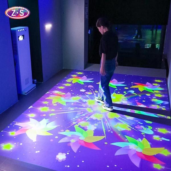 Quality All In One Floor Projection Games 80 HD Assets Laser Light For Science Centers for sale