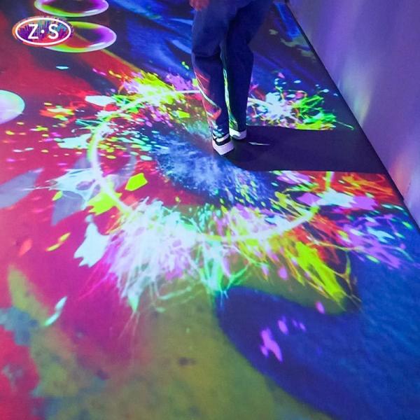 Quality All In One Floor Projection Games 80 HD Assets Laser Light For Science Centers for sale