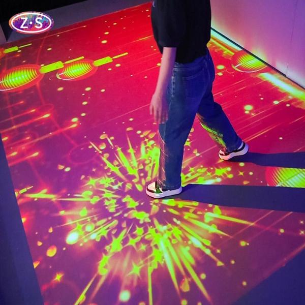 Quality Portable All-In-One Multi Player Floor Game Easy Installation For Museums for sale