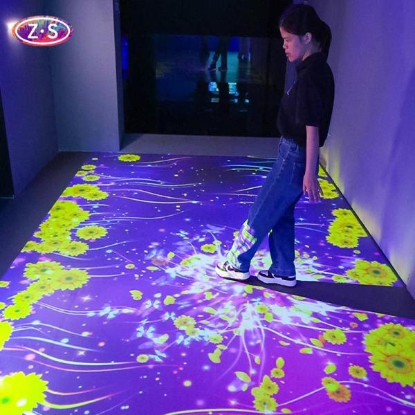 Quality Plug And Play Floor Display Games Interactive Projection For Trade Shows for sale