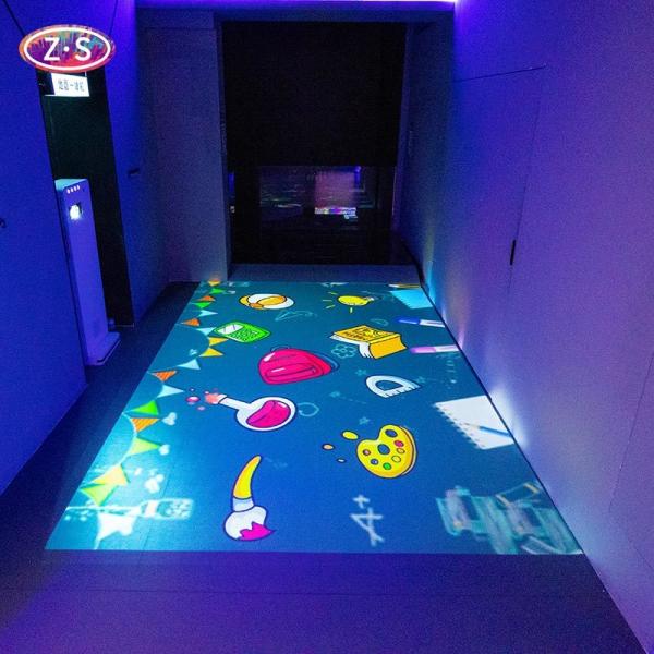 Quality Plug And Play Floor Display Games Interactive Projection For Trade Shows for sale
