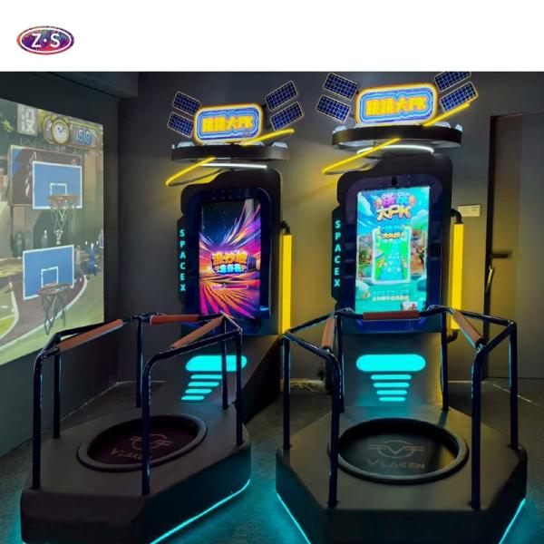 Quality Continuously Updated Interactive Trampoline Entertainment For Amusement Park for sale