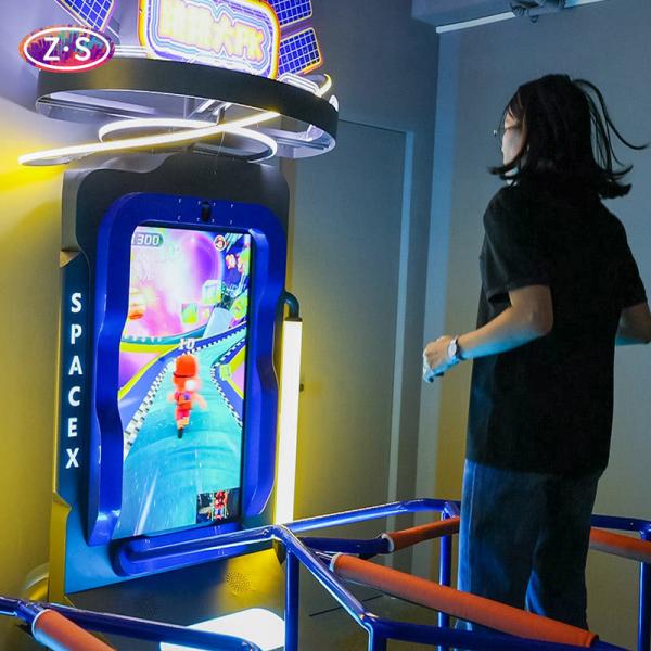 China All In One Interactive Trampoline Game 5 Themes Jump Activation For Kids supplier