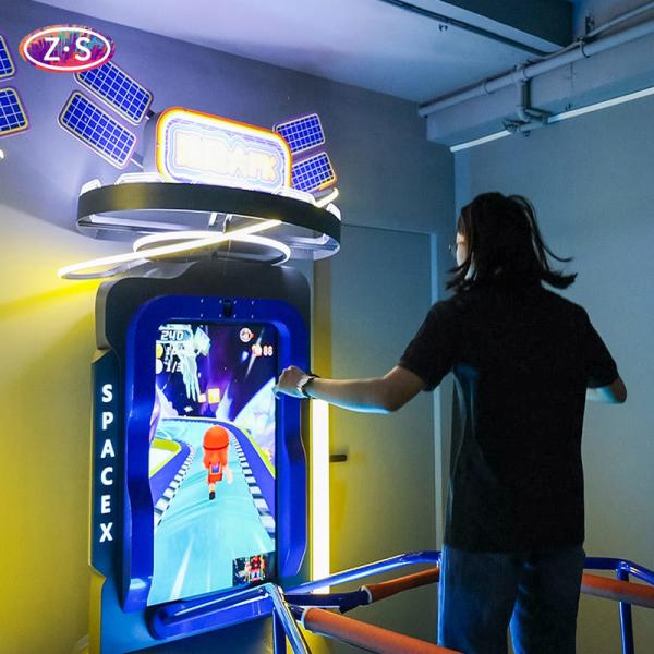 Quality All In One Interactive Trampoline Game 5 Themes Jump Activation For Kids for sale