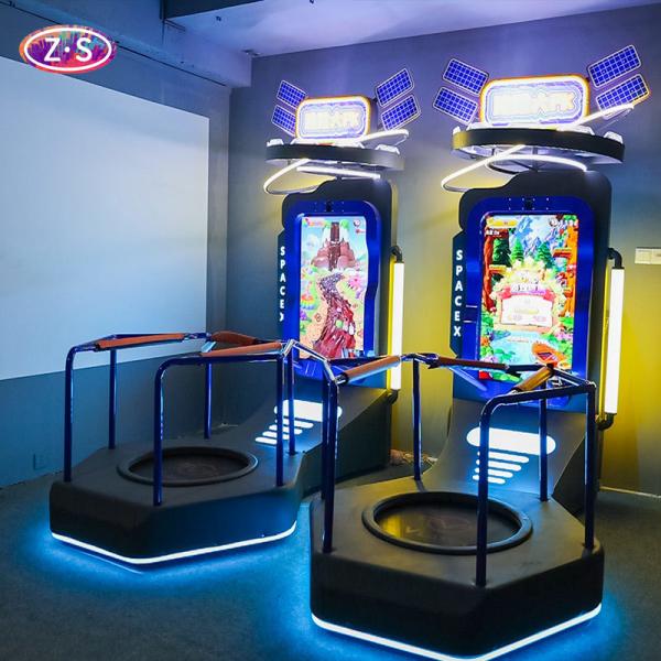 Quality All In One Interactive Trampoline Game 5 Themes Jump Activation For Kids for sale