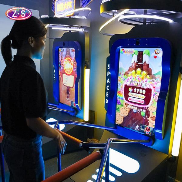 Quality 43" Interactive Trampoline Game 1920x1080 Resolution For Family Centers for sale