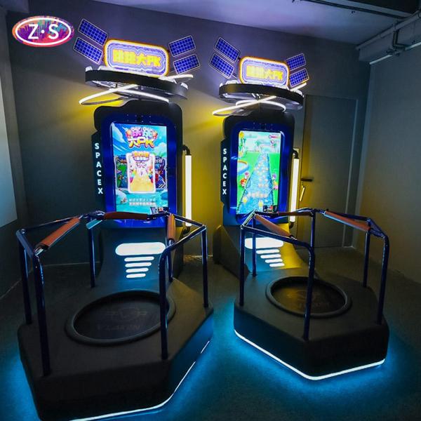 Quality 43" Interactive Trampoline Game 1920x1080 Resolution For Family Centers for sale